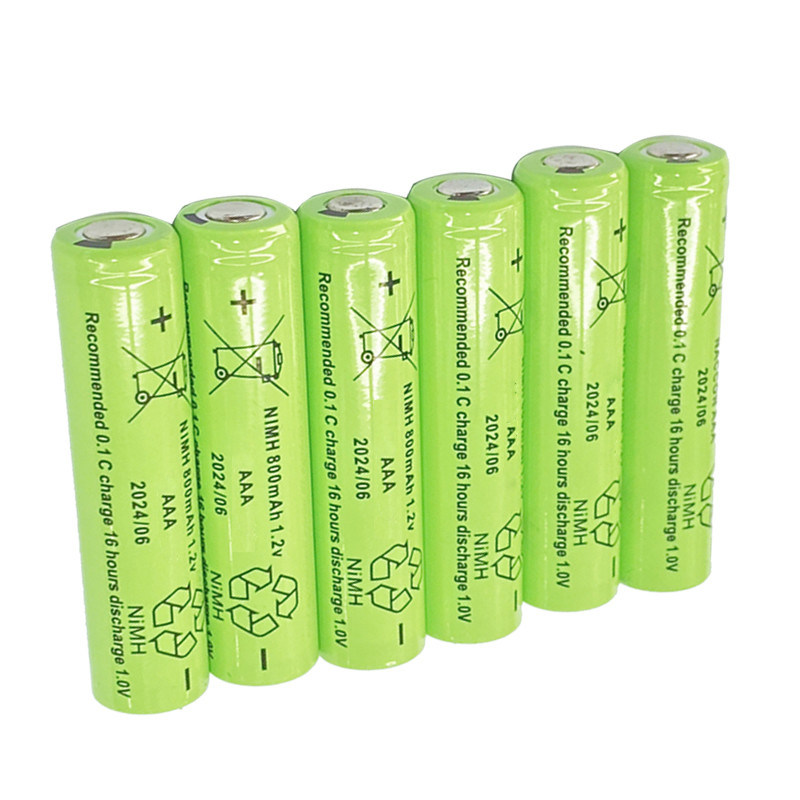AAA 800mAh NiMH 1.2V Rechargeable Battery Suitable for Toys, Mice ...