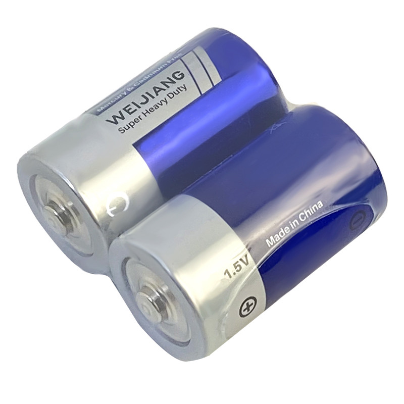 D Size Battery Heavy Duty non-Rechargeable D Cell Battery Carbon ...